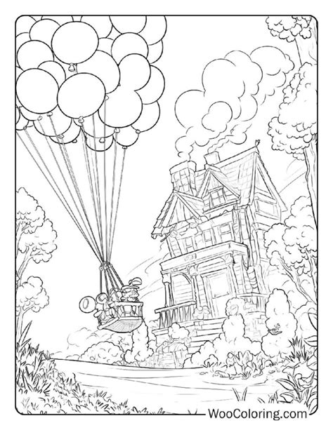 Pixar Up Coloring Pages [2025]