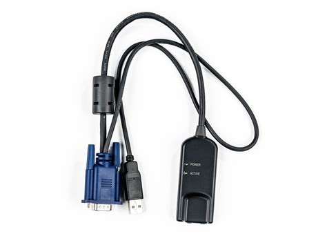 Vertiv Avocent Mpuiq Vmchs Cable Interface Gender Adapter Vga D Sub Usb 2 0 Black Blue 16 In