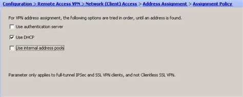 Asapix Ipsec Vpn Client Addressing Using Dhcp Server With Asdm Configuration Example Cisco