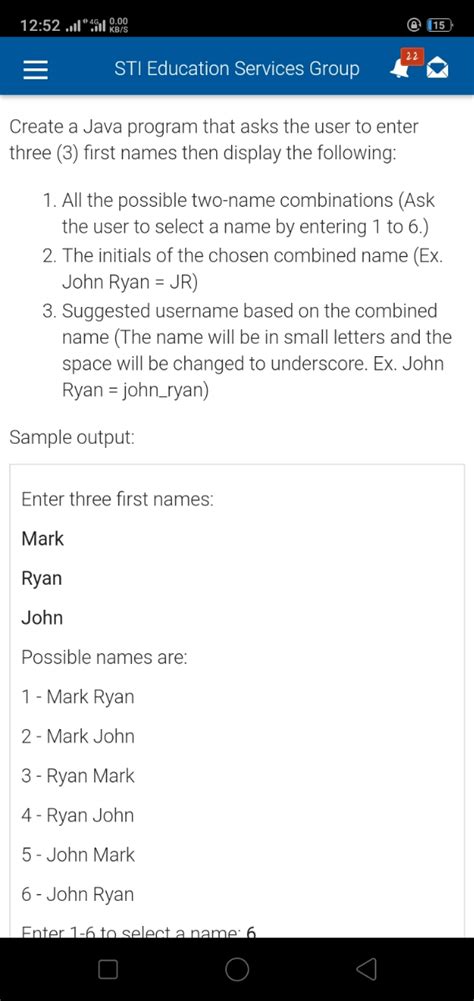 Answered Create A Java Program That Asks The Bartleby
