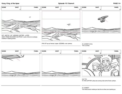 David Earl Portfolio Storyboards Sprite Kong King Of The Apes