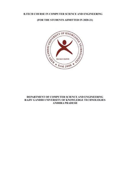Cse Syllabus2018 19 Converted Pdf