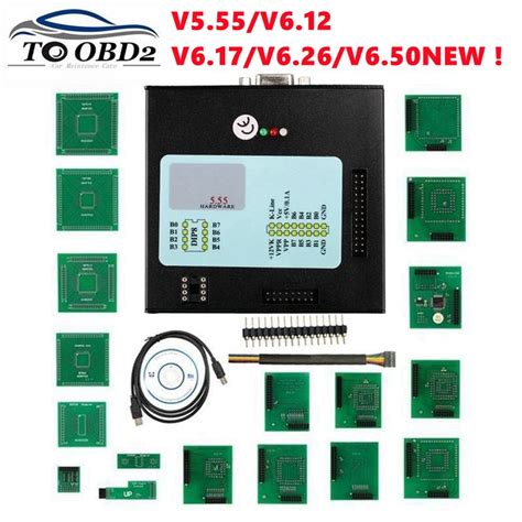 best quality v5 55 xprog m v6 50 v6 26 full adapter auto ecu chip