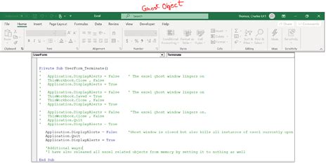 Vba Applicationquit Closes All Open Excel Files Stack Overflow
