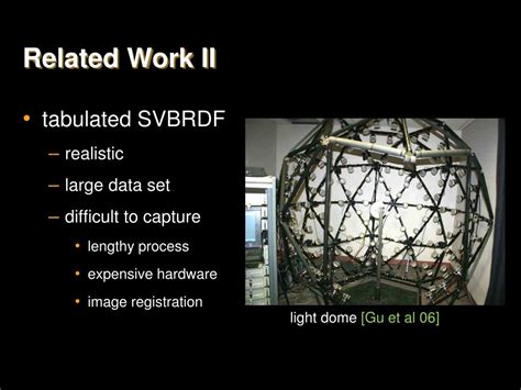 Ppt Modeling Anisotropic Surface Reflectance With Example Based Microfacet Synthesis