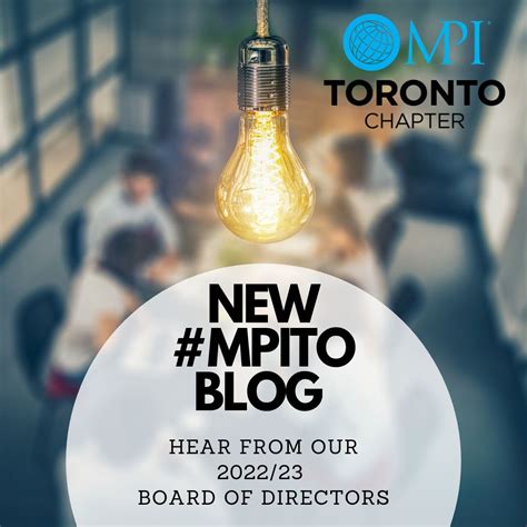 Mpi Toronto Chapter On Linkedin A Message From Your Mpi Toronto Board