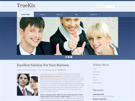 plantillas html css gratis para descargar truekix plantillas html