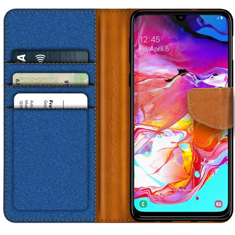 Schutz Hülle Für Samsung Galaxy A70 Hülle Flip Case Handy Tasche ...