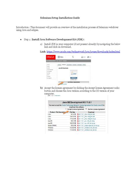 selenium setup in nutshell pdf selenium software java programming language