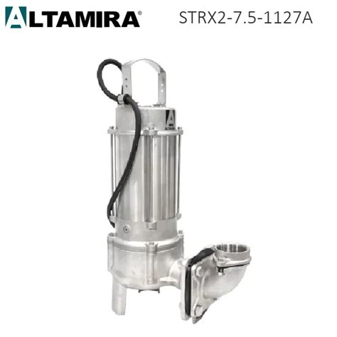 Bomba Sumergible Para Lodos Acero Inoxidable 075 Hp