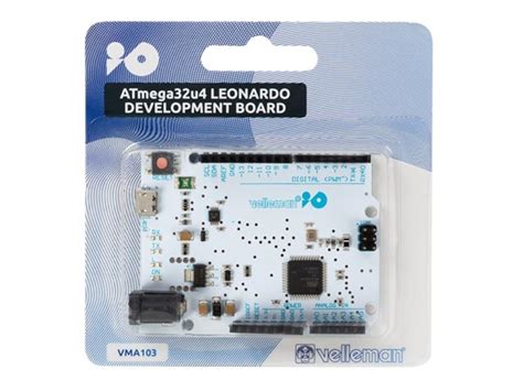 velleman io for arduino vma103 atmega32u4 leonardo development board