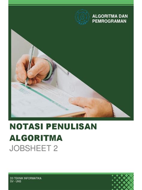 Notasi Penulisan Algoritma Pdf