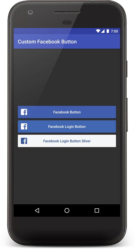 Github Hearsilentcustom Facebook Button An Android Custom Facebook