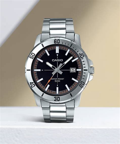 Casio Mtp Vd01d 1e2vudf Enticer Mens Mtp Vd01d 1e2vudf Analog Watch For Men Buy Casio