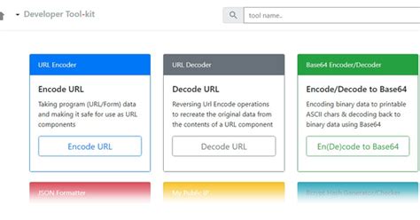 Developer Tool Kit Pitchwall