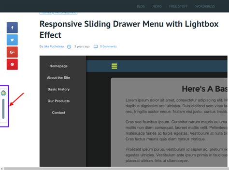 Css Slide In Out Html Element Stack Overflow
