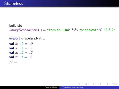 Type Level Programming Ppt