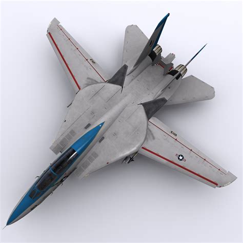 3d Model F 14 Fighter Jet F 14d