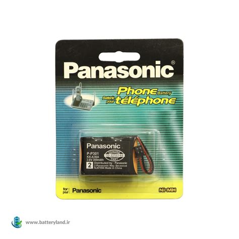 باتری تلفن بی‌سیم مدل P P301 پاناسونیک سرزمین باتری Sarzamin Battery