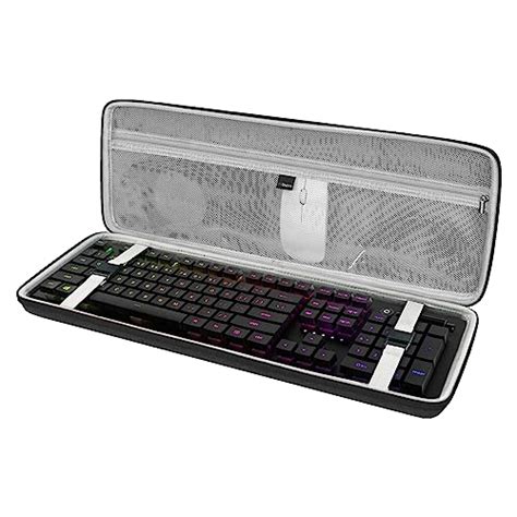 Geekria Full Size Keyboard Case Hard Shell Travel Carrying Bag For 108 Key Computer Mechanical