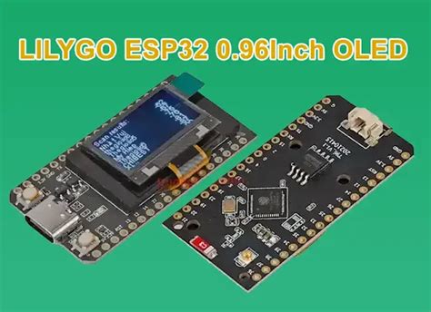 Lilygo Esp32 096inch Oled V30 Wifi Scanner Test