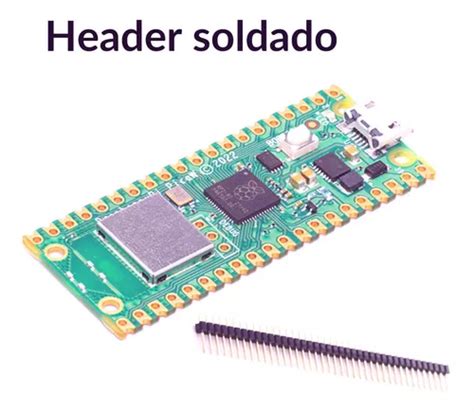 Raspberry Pi Pico W Headers Rp2040 Wifi Envío Gratis