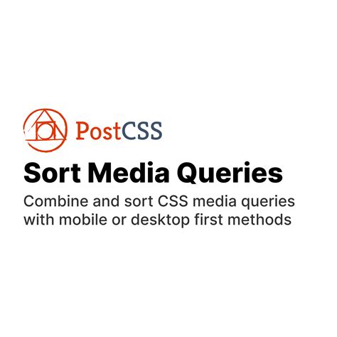 Github Yunusgapostcss Sort Media Queries Postcss Plugin For Sorting
