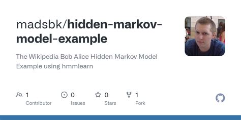 Github Madsbkhidden Markov Model Example The Wikipedia Bob Alice