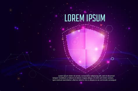 Premium Vector Data Protection And Network Security