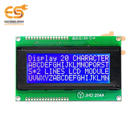 Buy 20 X 4 Blue White Color LCD Display Module JHD204A