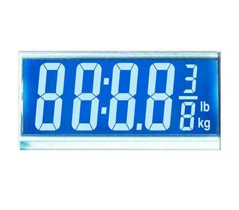 7 segment lcd display 4 digit weighing scale indicator tn negative 7 segment lcd with zebra