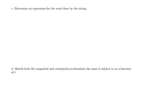 Solved 5 25 Points Consider A Mass M Connected To A