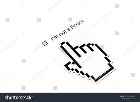 Im Not Robot Checkbox Check Mark Foto De Stock Shutterstock