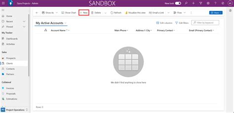 How To Add New Client To In Power Apps Based Project Trackin