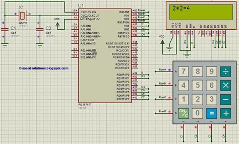 Pic16f877 Development Board Circuit Diagram