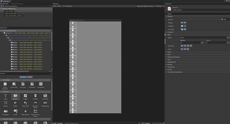 scrollview content elements could not shrink properly unity engine