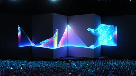 Motorized Video Projection Mapping At Adobe MAX Projection Mapping Video Projection