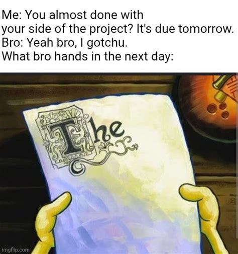 Spongebob Paper Memes Imgflip