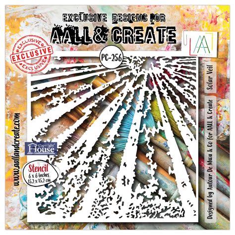 Aall And Create Stencil Solar Veil