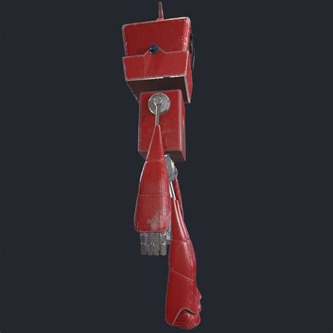 Sci Fi Robot 01 Robot Smile 3d Model Cgtrader