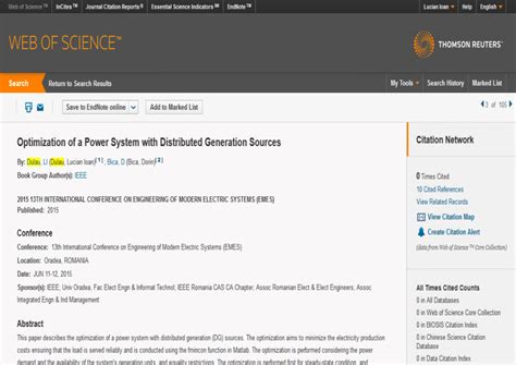 Pdf Optimization Of A Power System With Distributed Generation Sources