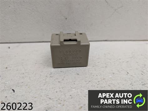 Oem 2004 Toyota 4runner 47l Flasher Relay Unit Apex Auto Parts Inc