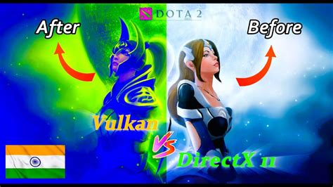 Vulkan Vs Directx 11 Side By Side Comparison Dota 2 Fps Benchmark [ Boost Fps 2024 ] Youtube