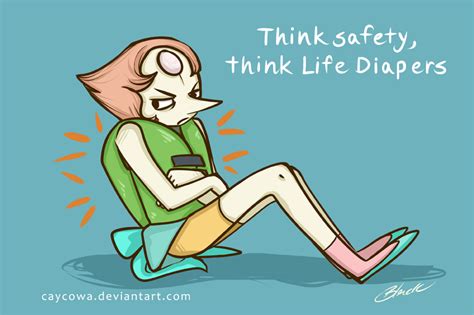 Steven Universe Think Safety Think Life Diapers By Caycowa On DeviantArt