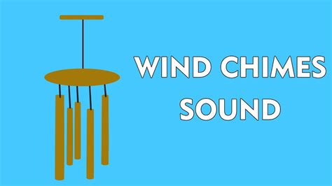 Wind Chimes Sound Effects Relaxing Sounds In Hq Youtube