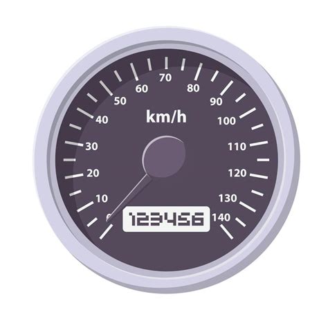 Speedometer Illustration Clean Icon Design Element On Isolated White Background 20526265 Vector