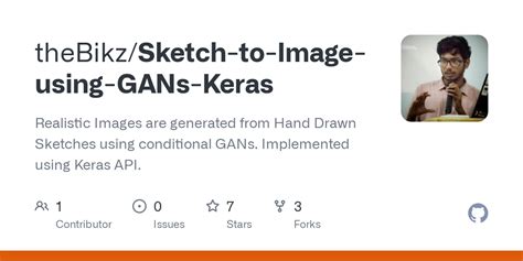 github thebikz sketch to image using gans keras realistic images are