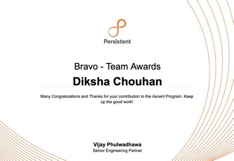diksha chouhan on linkedin persistentsystems grateful