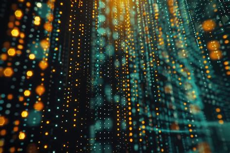 Premium Photo 3d Rendering Of Digital Binary Code Network Conveying