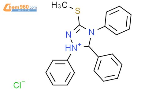 54211 57 31h 124 Triazolium 3 Methylthio 145 Triphenyl